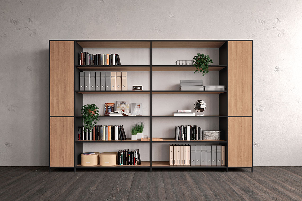 Martex Biblos Bookcase - Bushell Interiors