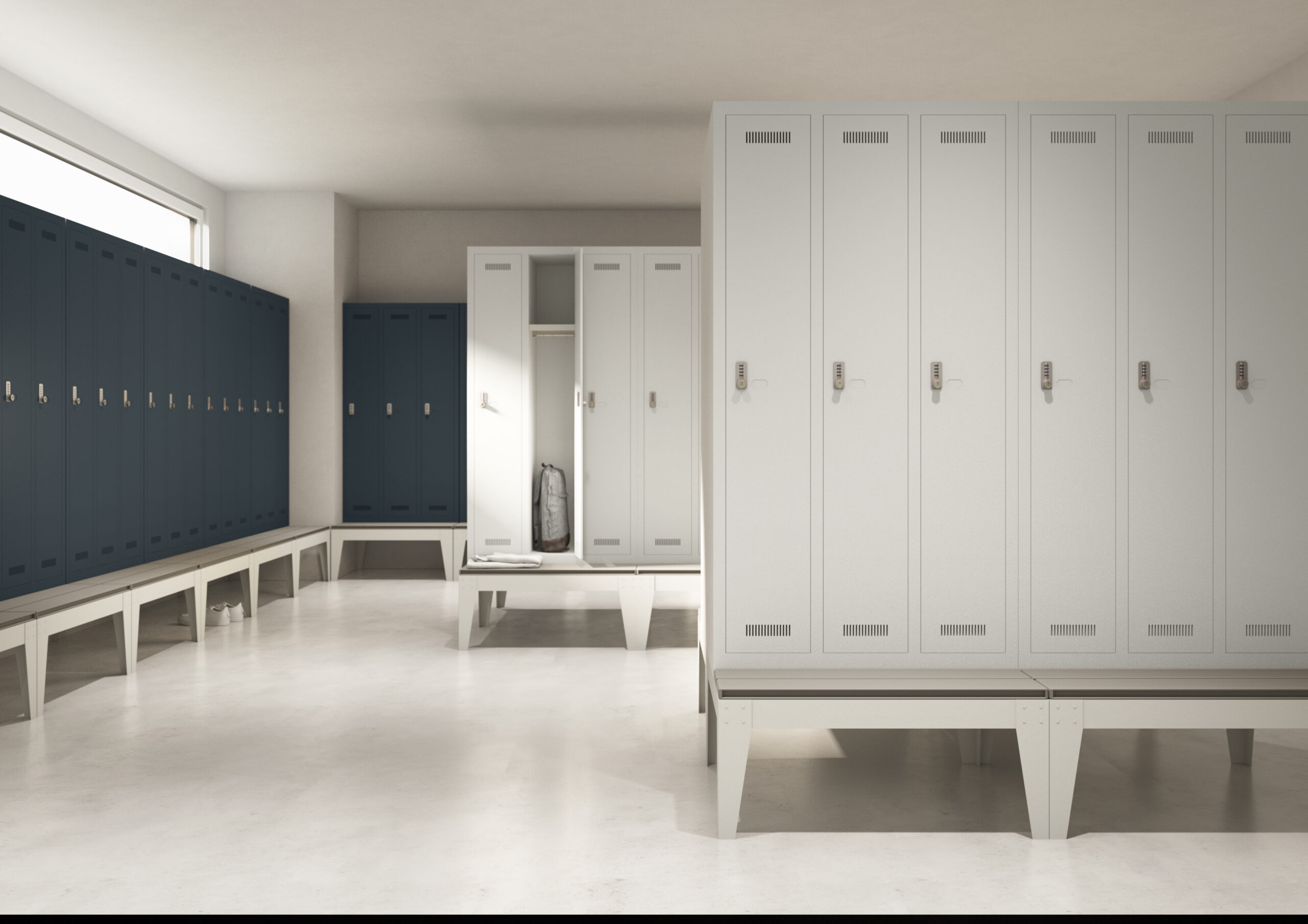 Bisley MonoBloc Lockers - Bushell Interiors