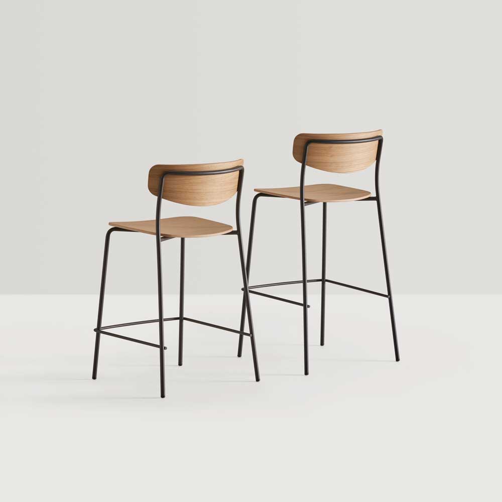 Inclass Lea Stool - Bushell Interiors