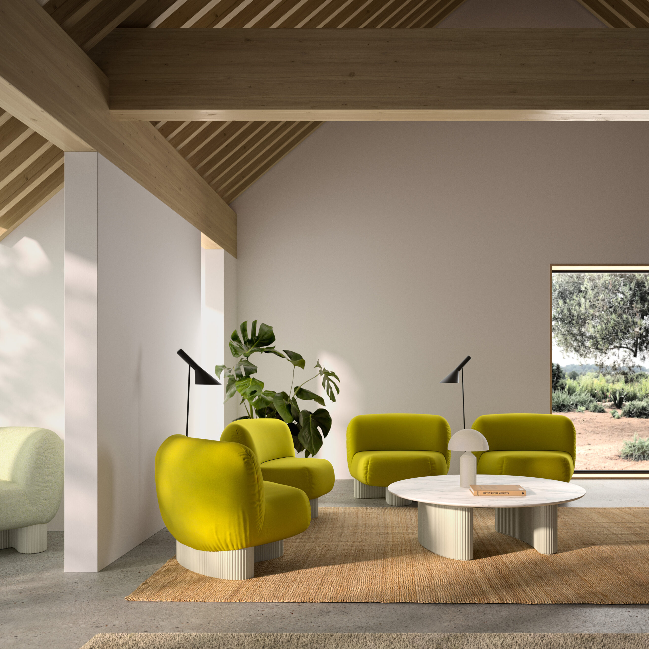Andreu World Bolete Lounge BIO - Bushell Interiors